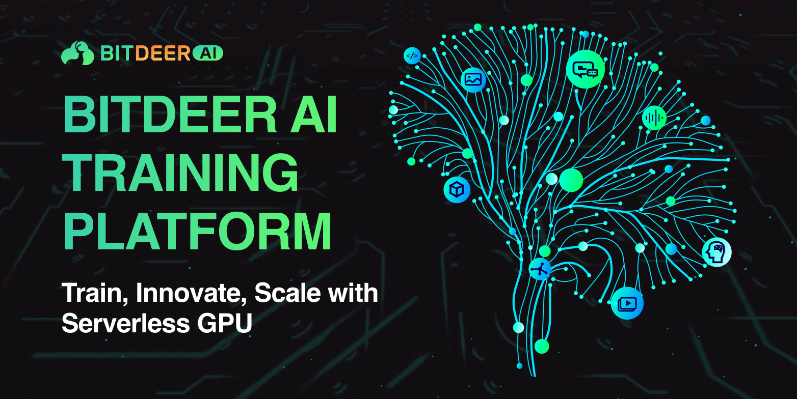 Bitdeer AI Training Platform with Serverless GPU Infra