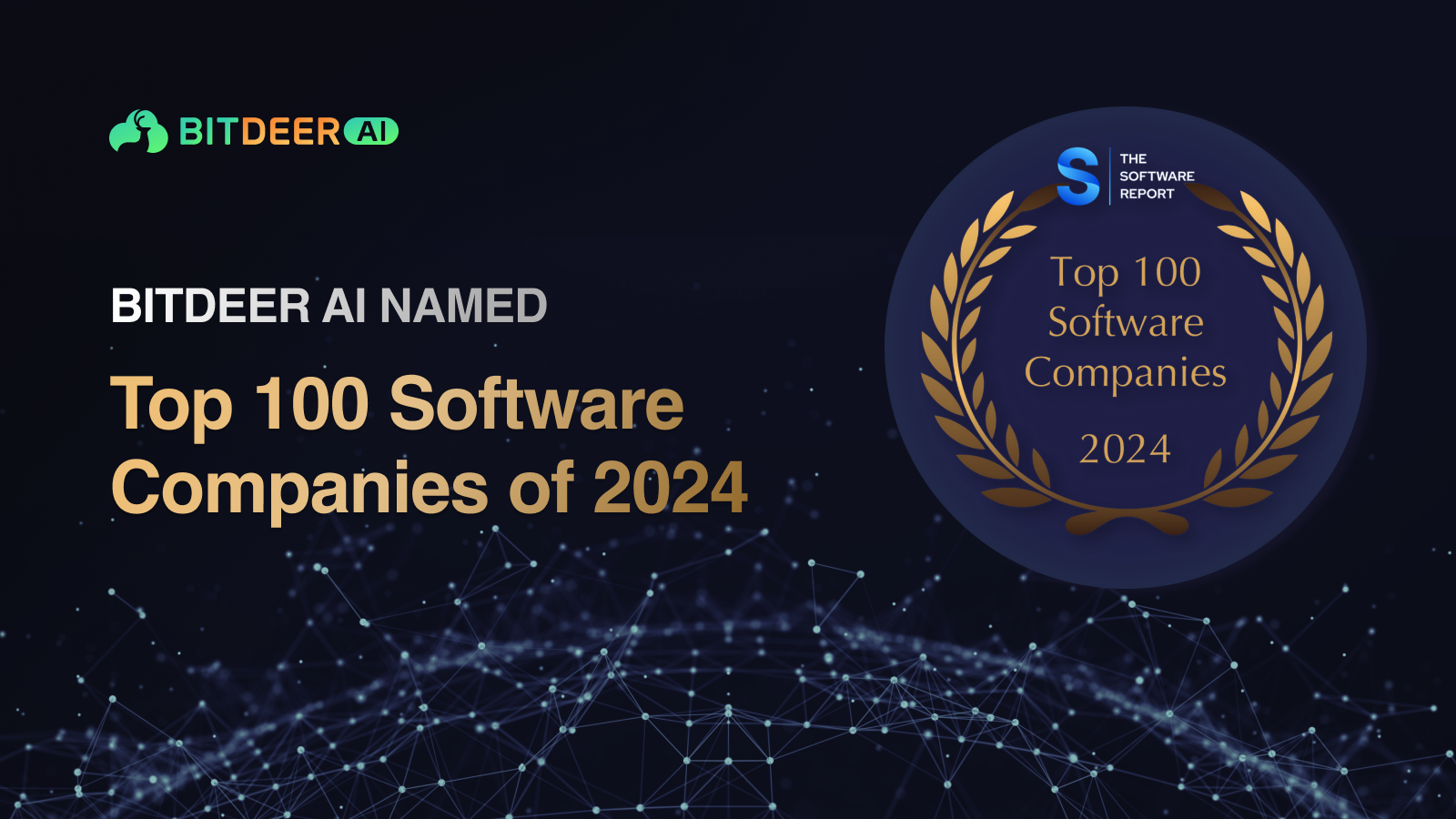 Bitdeer AI Named Top 100 Software Companies of 2024